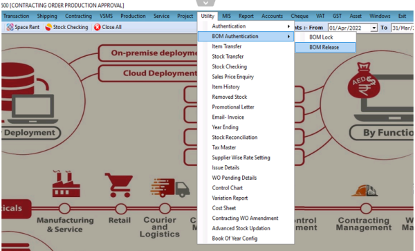 BOM Release – My WebSite
